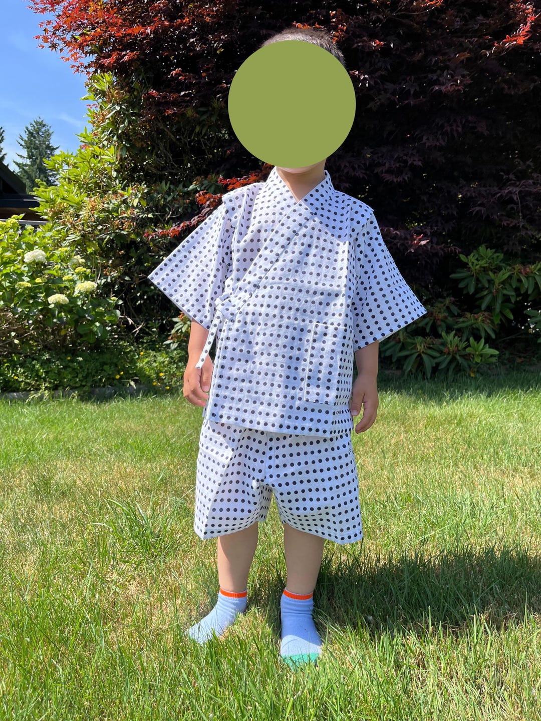 Jinbei/japanese Summer Clothing for Kids(2-3year Old) - Etsy
