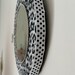 Snow Leopard Fabric Mirror: Handmade African Wildlife Decor - Etsy