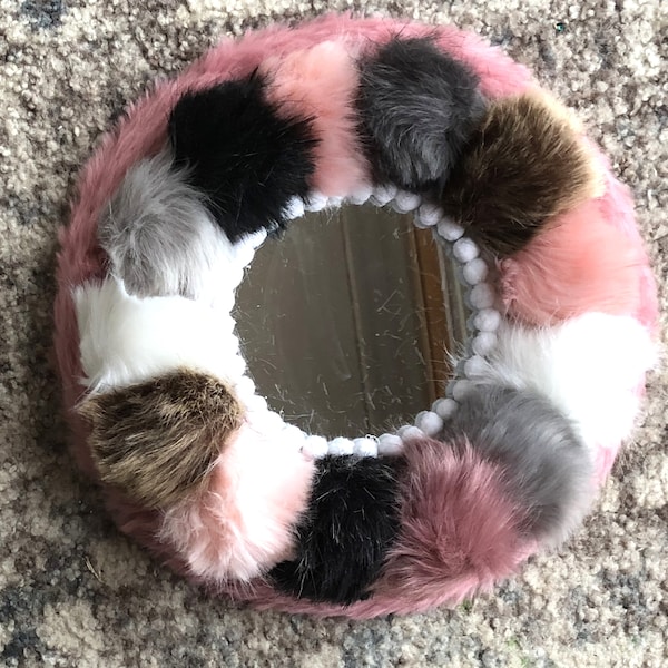 Pom Pom Mirror - Etsy