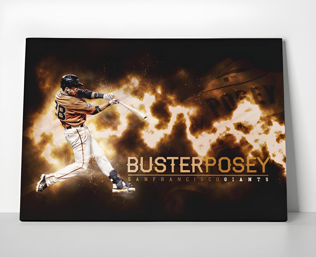Buster Posey Poster or Canvas - Etsy