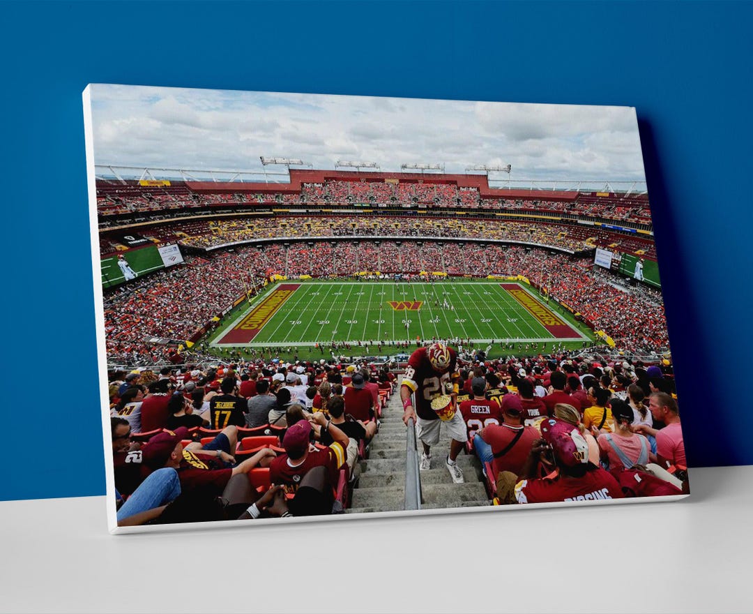 Washington Commanders Stadium Poster or Canvas - Etsy