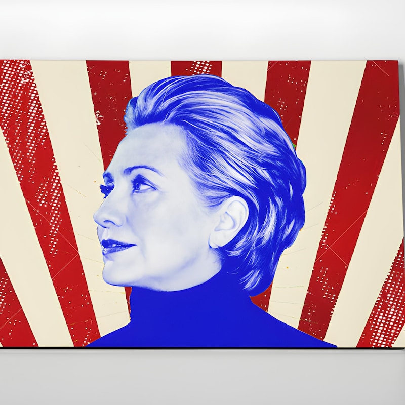 Hillary Clinton Wall Art - Etsy