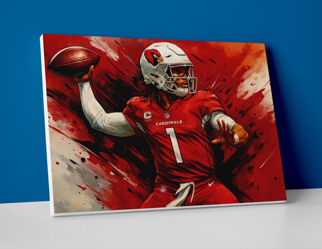 Kyler Murray Cardinals Poster or Canvas: Football Art - Etsy