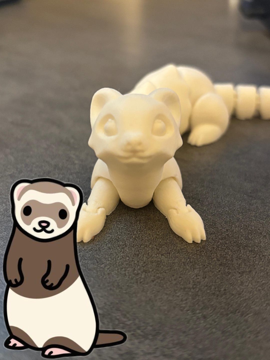 Ferret 3D Print - Etsy