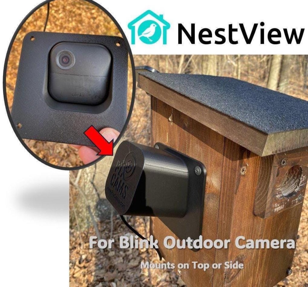 Nestview Blink Camera Enclosure: Mount Blink 4 Camera on Any Bird House ...