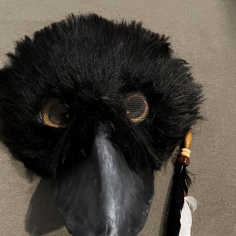 Crow Mask - Etsy
