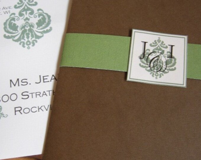 Custom Monogram Belly Band - Design, Printing and Creation - Etsy