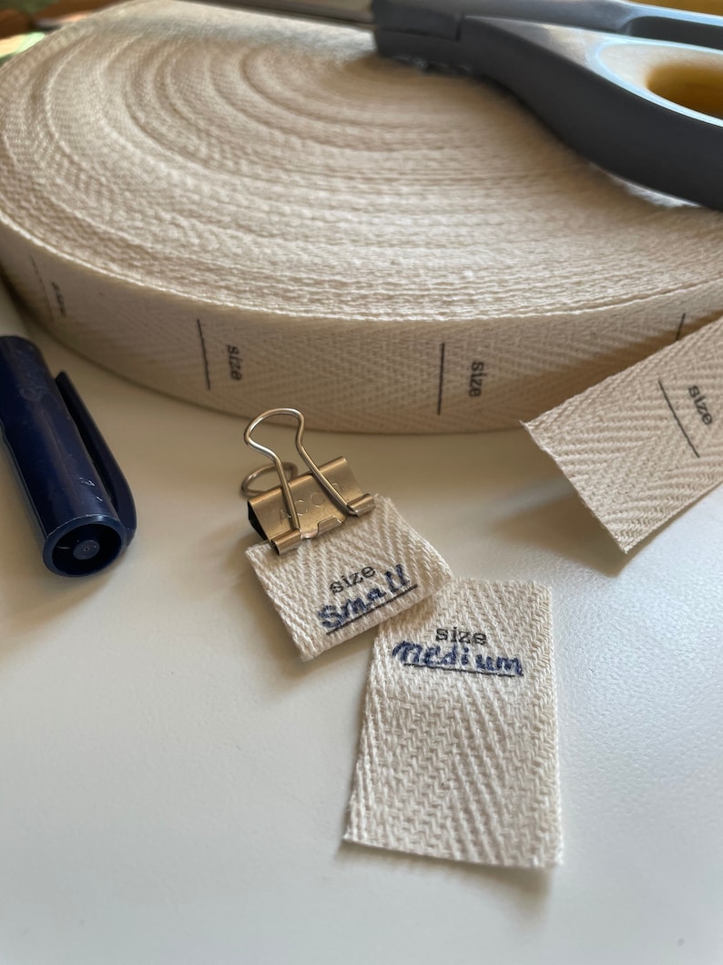 READY TO SHIP - Twill, Three-quarter Inch Ribbon, Yardage - Printed Sew ...