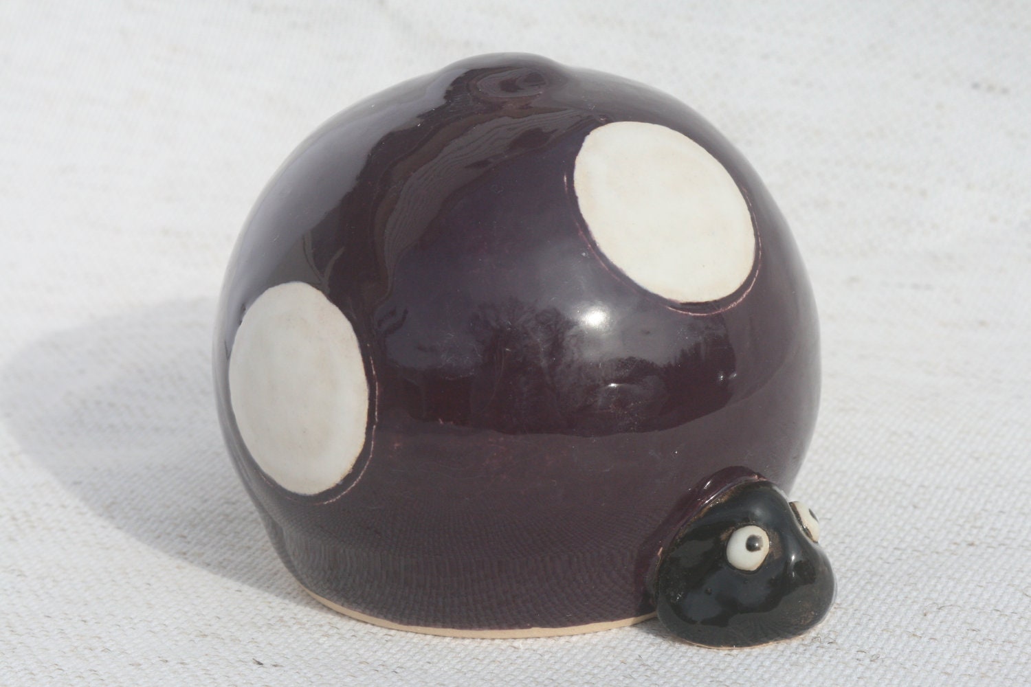 Purple Ladybug Coin Bank Petite Tirelire - Etsy France