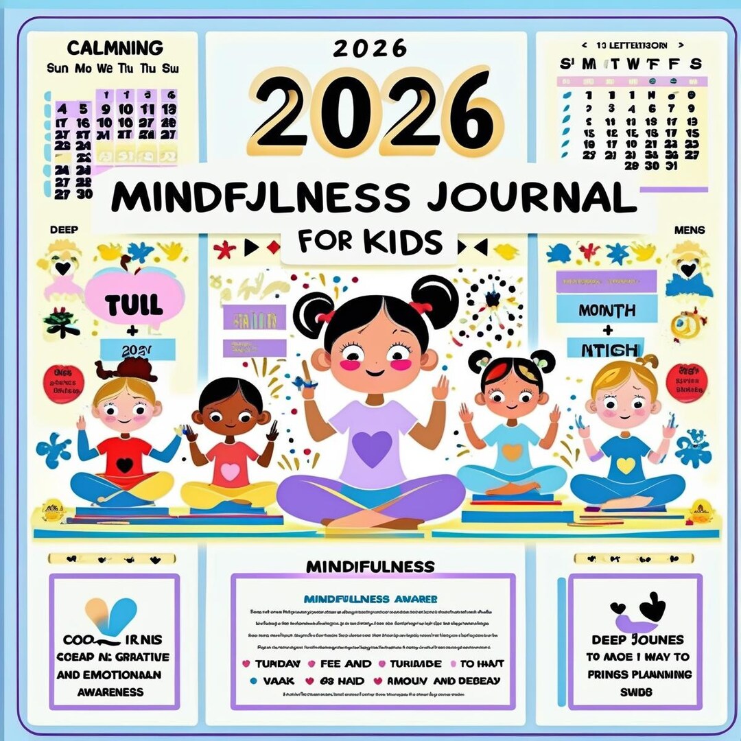 The 2026 Mindfulness Journal for Kids – A Journey to Calm, Confidence ...
