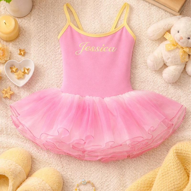 Girls Yellow Ballet Dress - Etsy