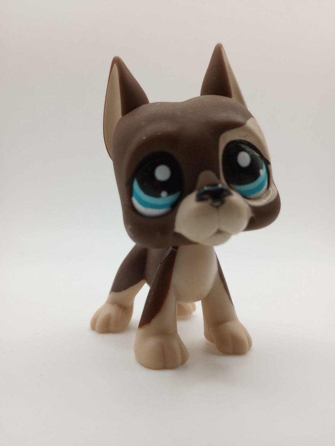 Authentic Littlest Pet Shop #817 Great Dane Dog Original Hasbro LPS ...
