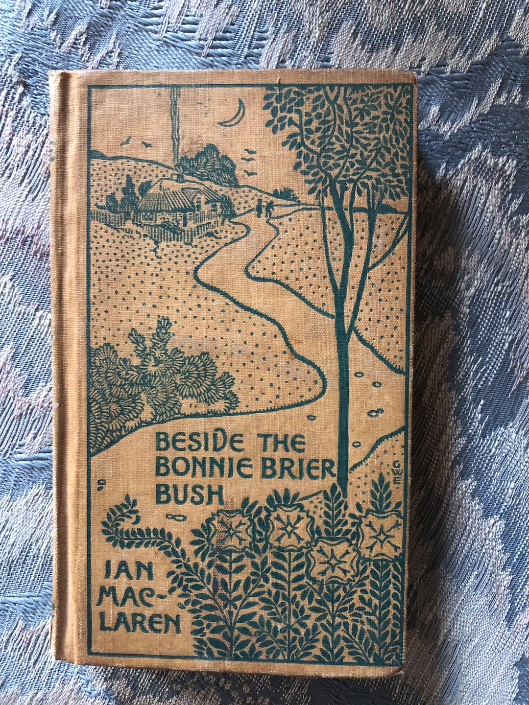 8835 Beside the Bonnie Brier Bush by Ian Maclaren 1895 Antique Book ...