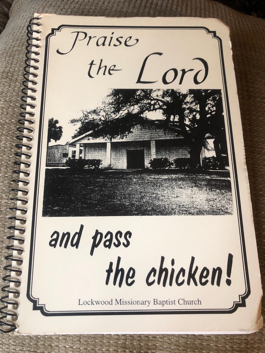 9729 Church Cookbook-praise the Lord & Pass the Chicken—recipes Helpful ...