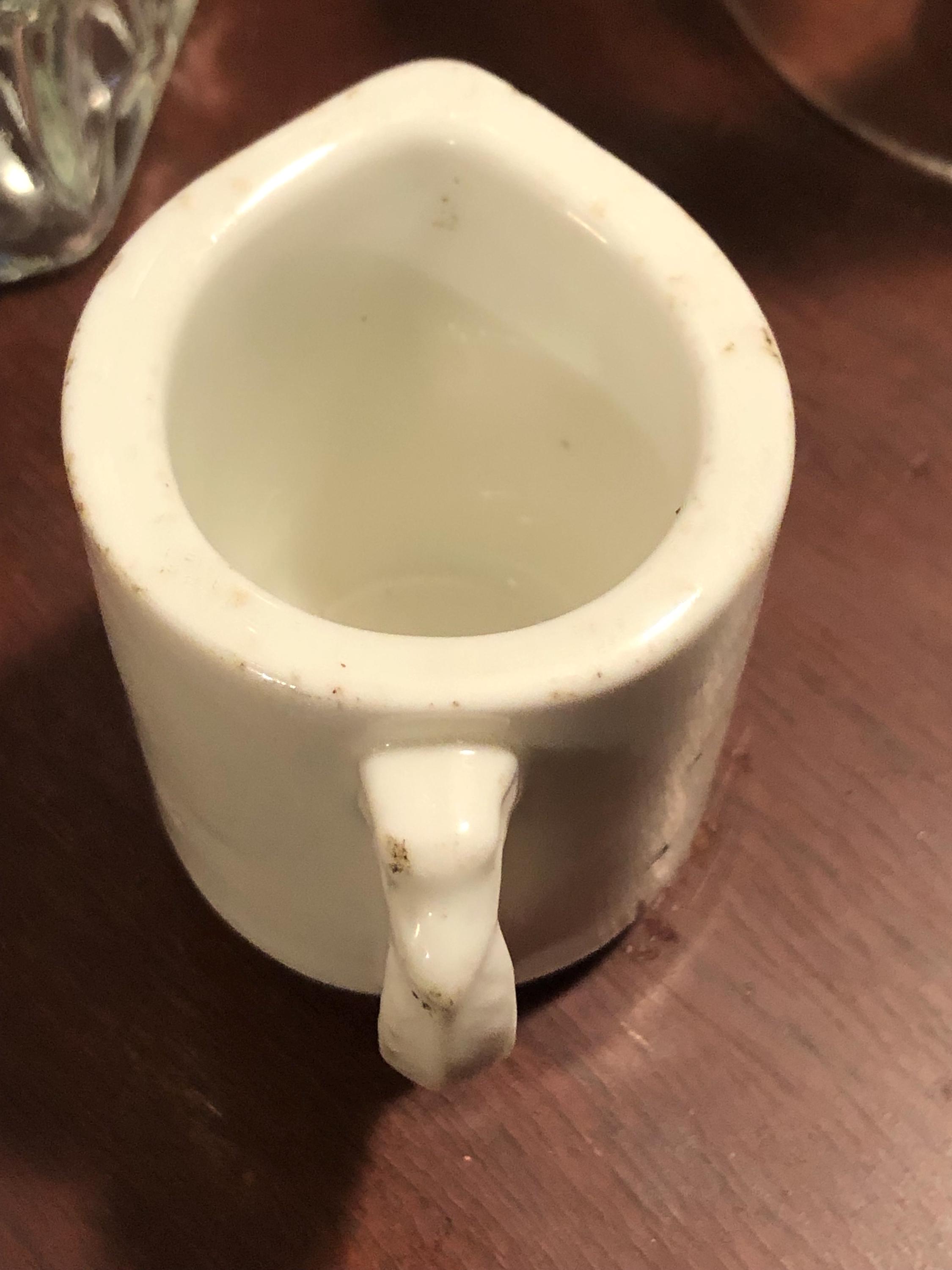 9887 Antique Mini Chunky Elephant Ear Ironstone Creamer Pat. June 26 ...
