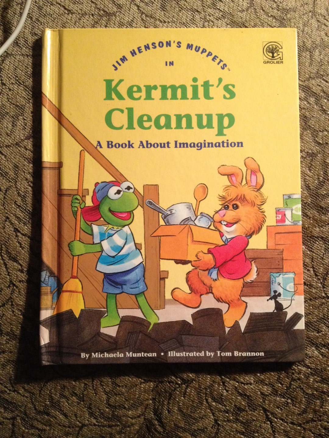 351 BOOK Children's Jim Henson's Muppets in Kermit's Cleanup, A Book ...