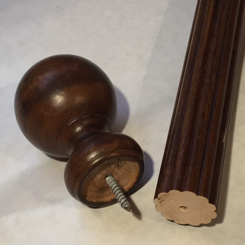 Drapery Rod Finials - Etsy