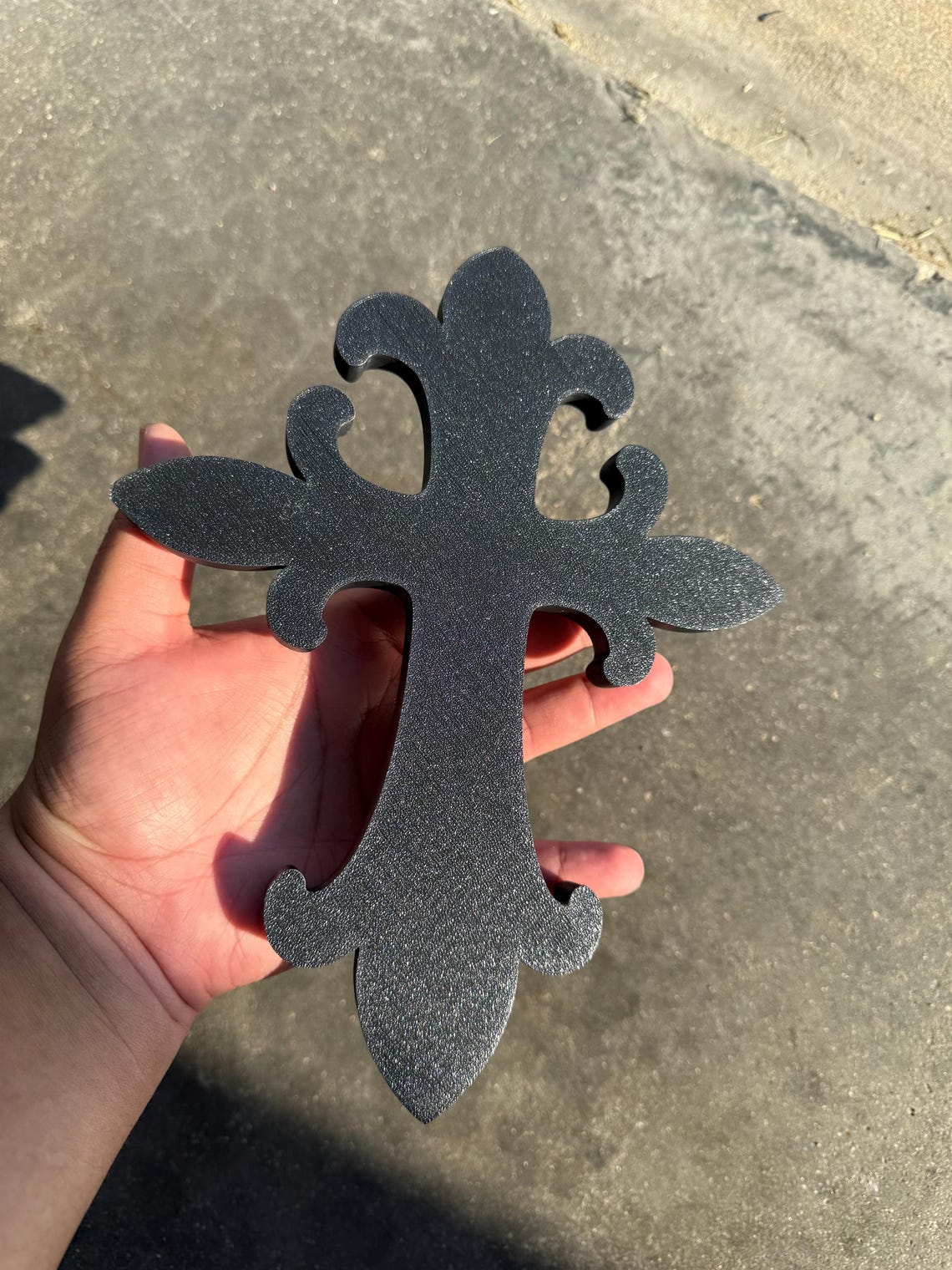 Gothic Style 3D Printed Cross + 10INCH - Etsy