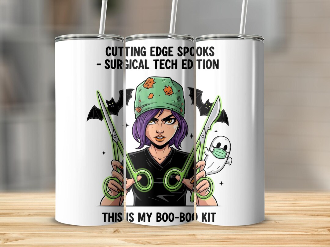 Cutting Edge Spooks Sublimation PNG, Surgical Tech Edition, 300 DPI ...