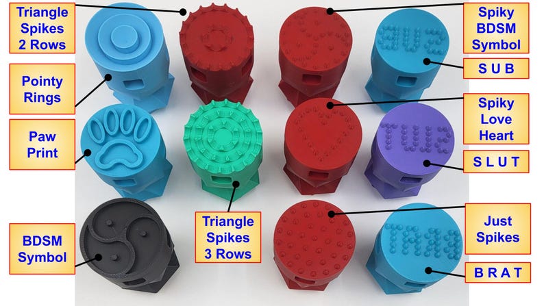 Piston of Pain - Octopus - BDSM Impact Toy Fetish SM S&M Submission ...