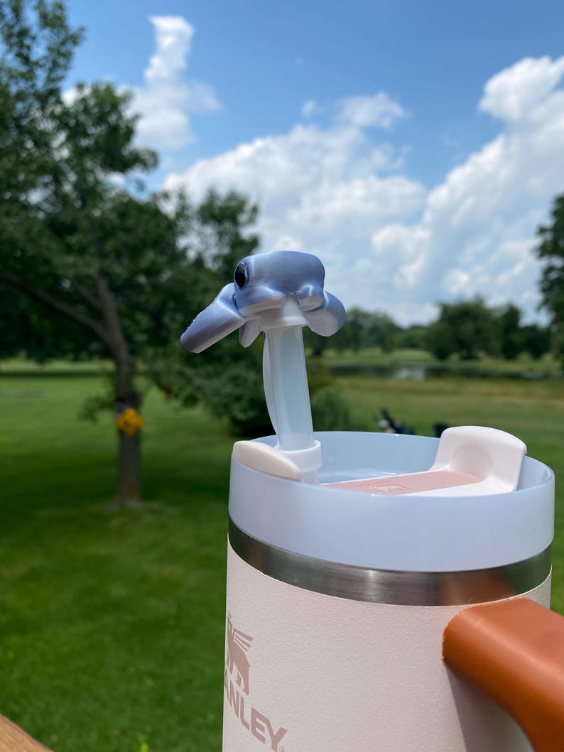 Stingray Mantaray Straw Toppers/ Charms for Stanley Tumblers or Other 9 ...