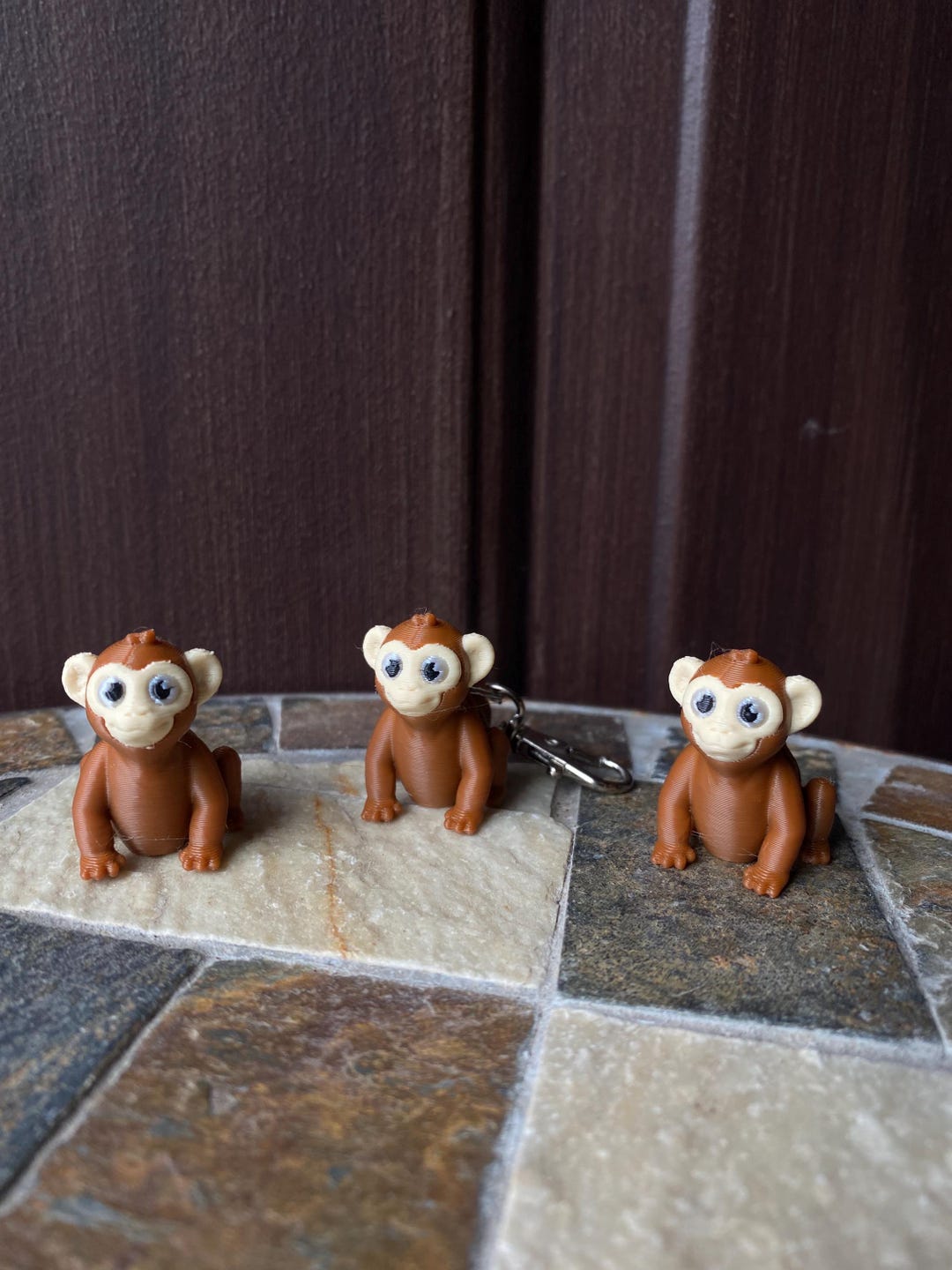 Articulated Monkey Fidget Toys and Keychains 3D Printed JUMBO Size ...