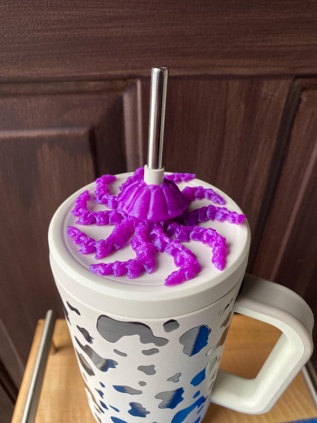 Super Articulated Jellyfish Straw Toppers/ Charms Straw Buddies for ...