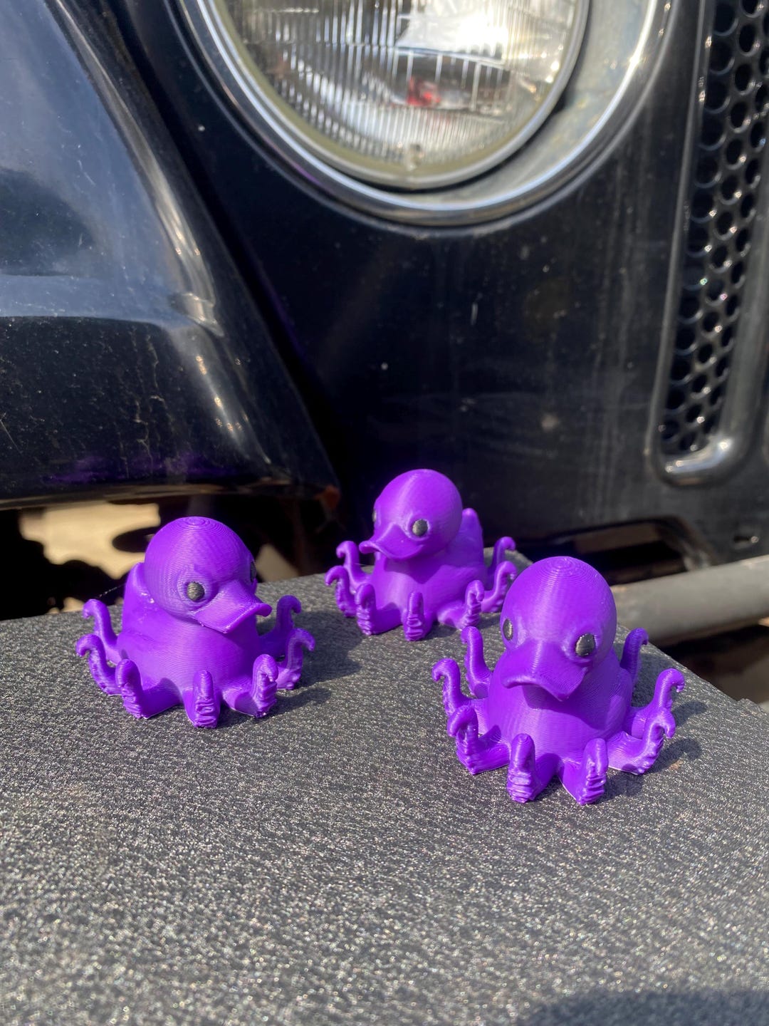 Octopus Duck Miniature Figurine for Jeeps Dashboards - Etsy