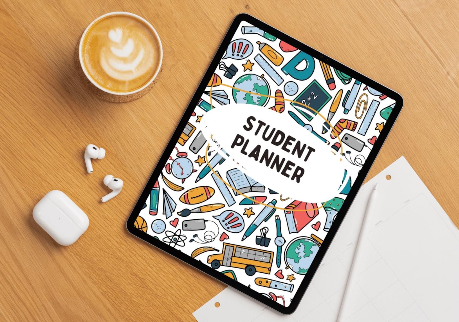Student Planner 2025 | Digital School Planner | Printable & Digital PDF ...