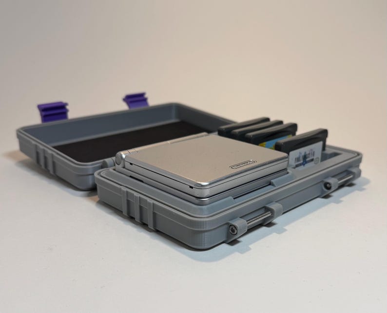 Custom Case for Game Boy Advance SP - Protective Carrying Case With GBA ...