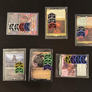 Custom MTG Power/toughness Counters - Magic the Gathering Counter ...