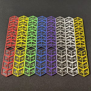 Custom MTG Power/toughness Counters - Magic the Gathering Counter ...