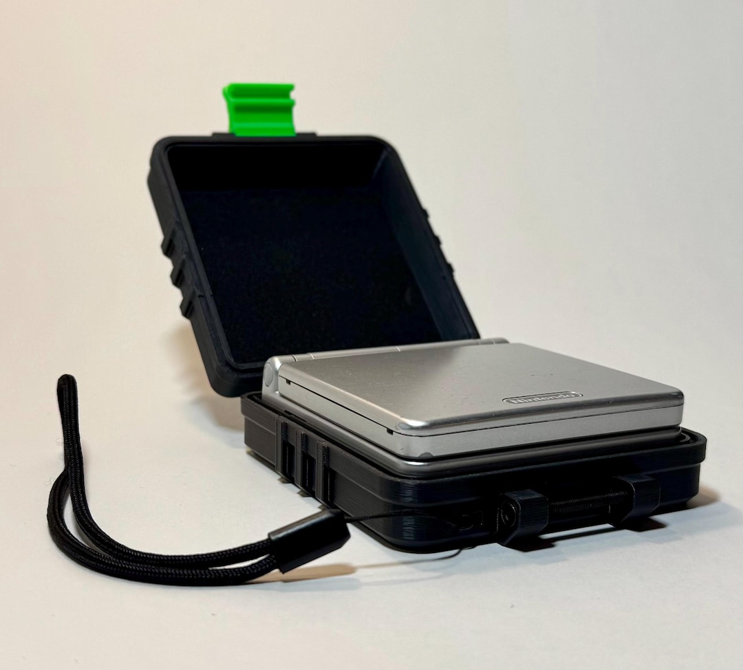 Rugged Game Boy Advance SP Case: Protective Travel GBASP Console ...