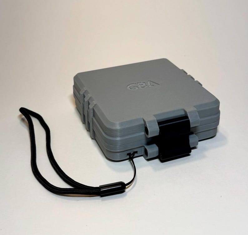 Rugged Game Boy Advance SP Case: Protective Travel GBASP Console ...