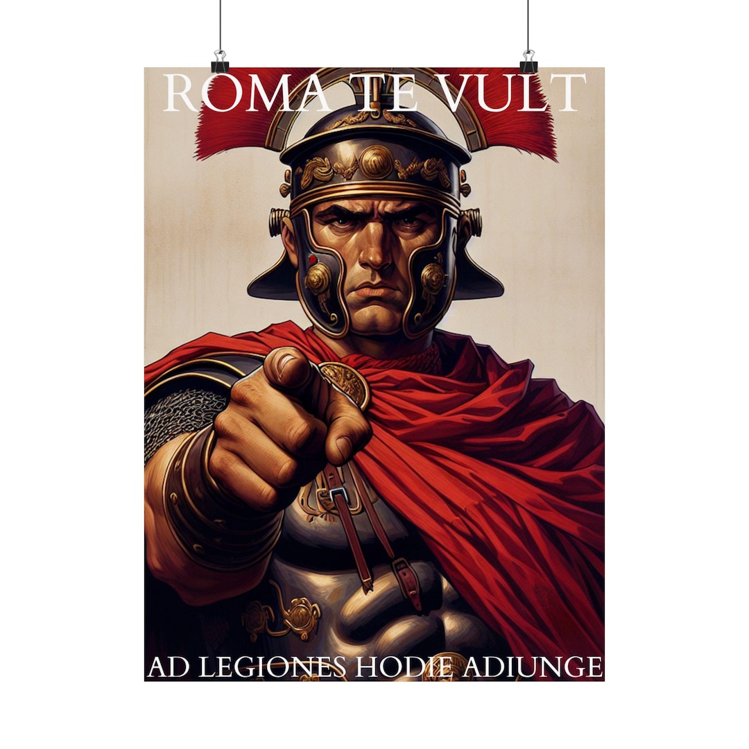 Roman Legionary Recruitment Poster - Etsy