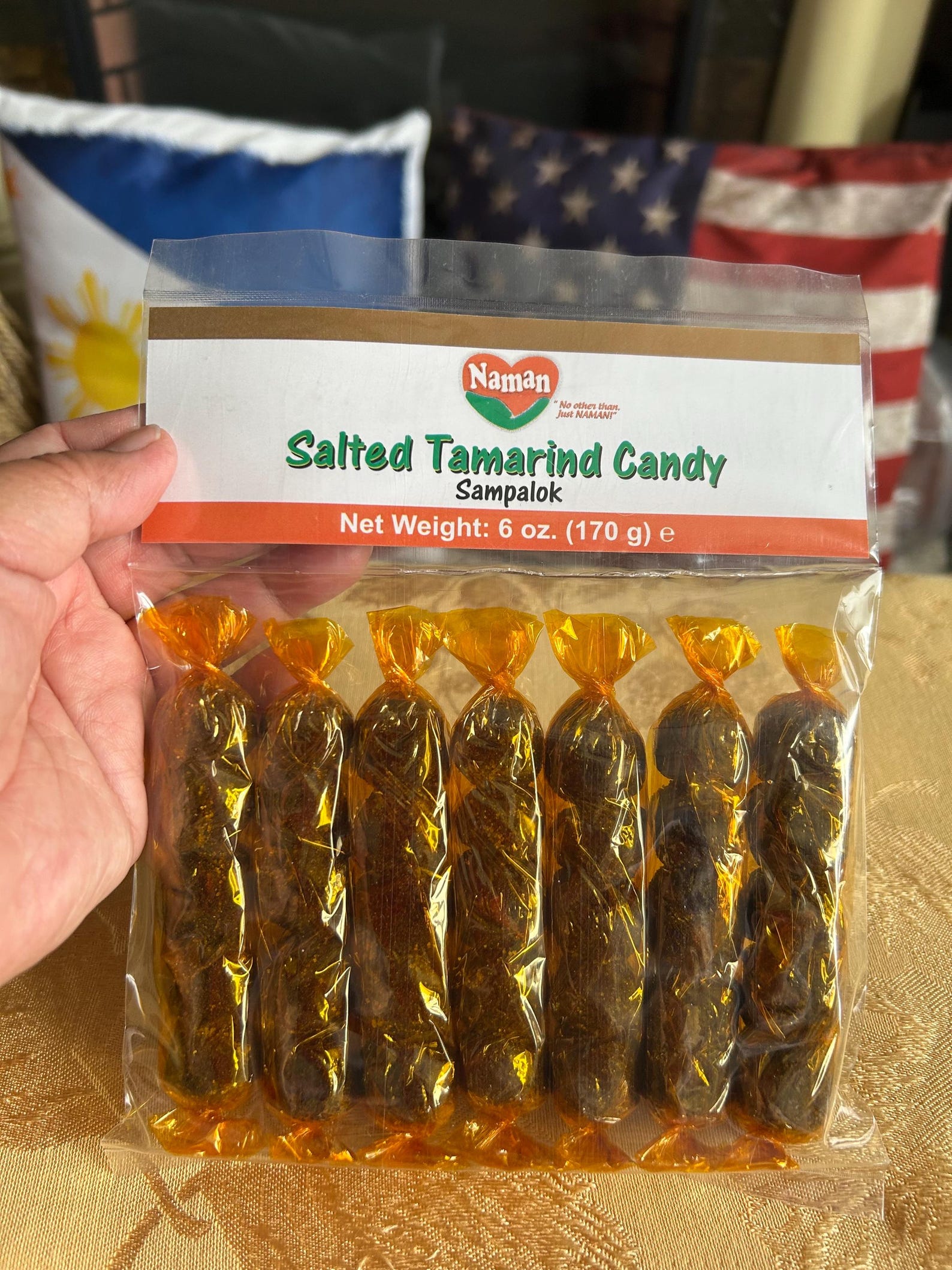 Philippines Sampaloc Tamarind Sweets Naman Salted Tamarind Candy (two/2 ...
