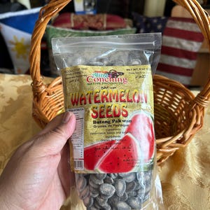 Philippines Water Melon Seeds (pack of 2,4,6) Salted Filipino Butong ...