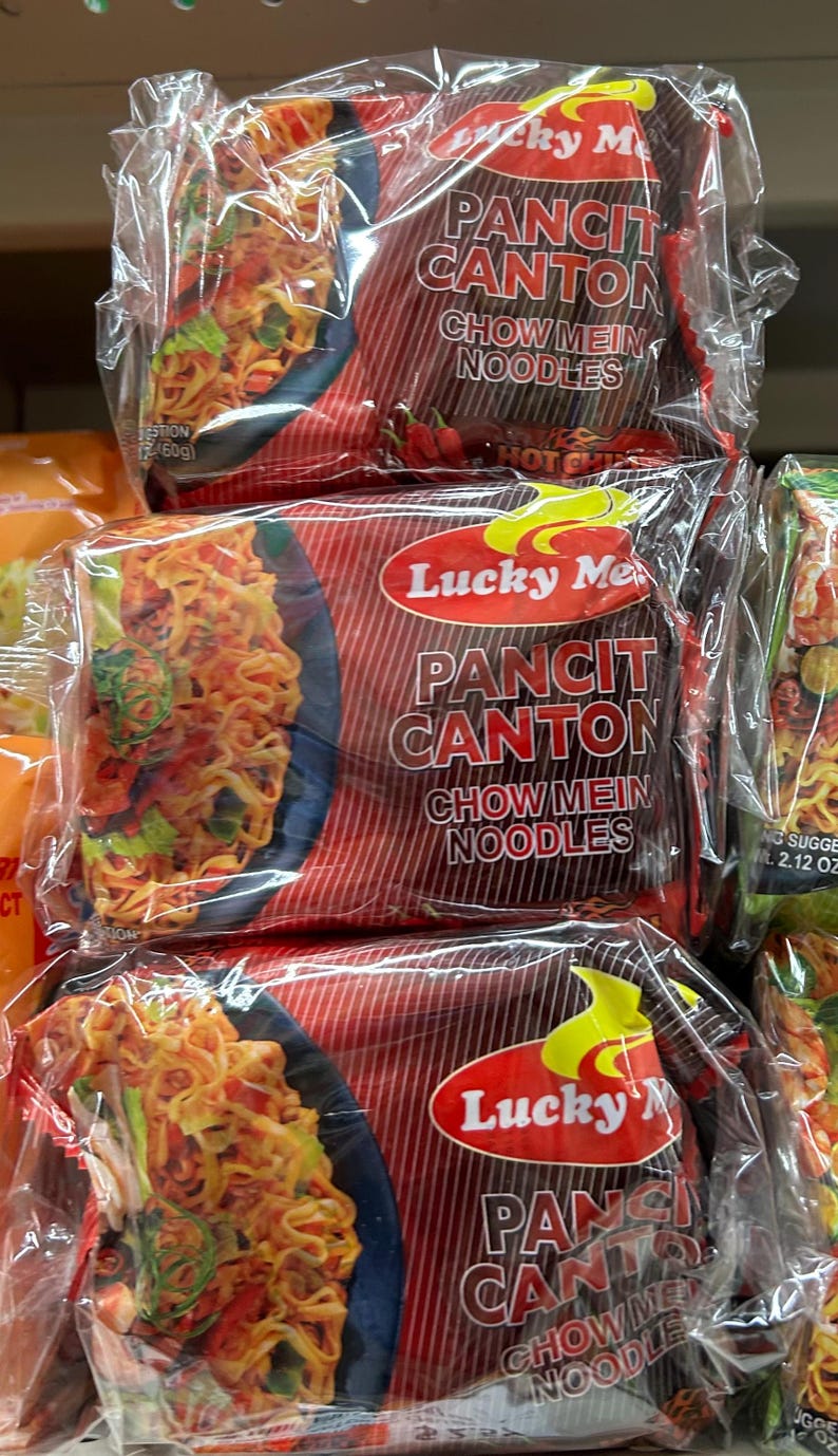 Lucky Me Pancit Canton (6 Pcs/pack) - Etsy