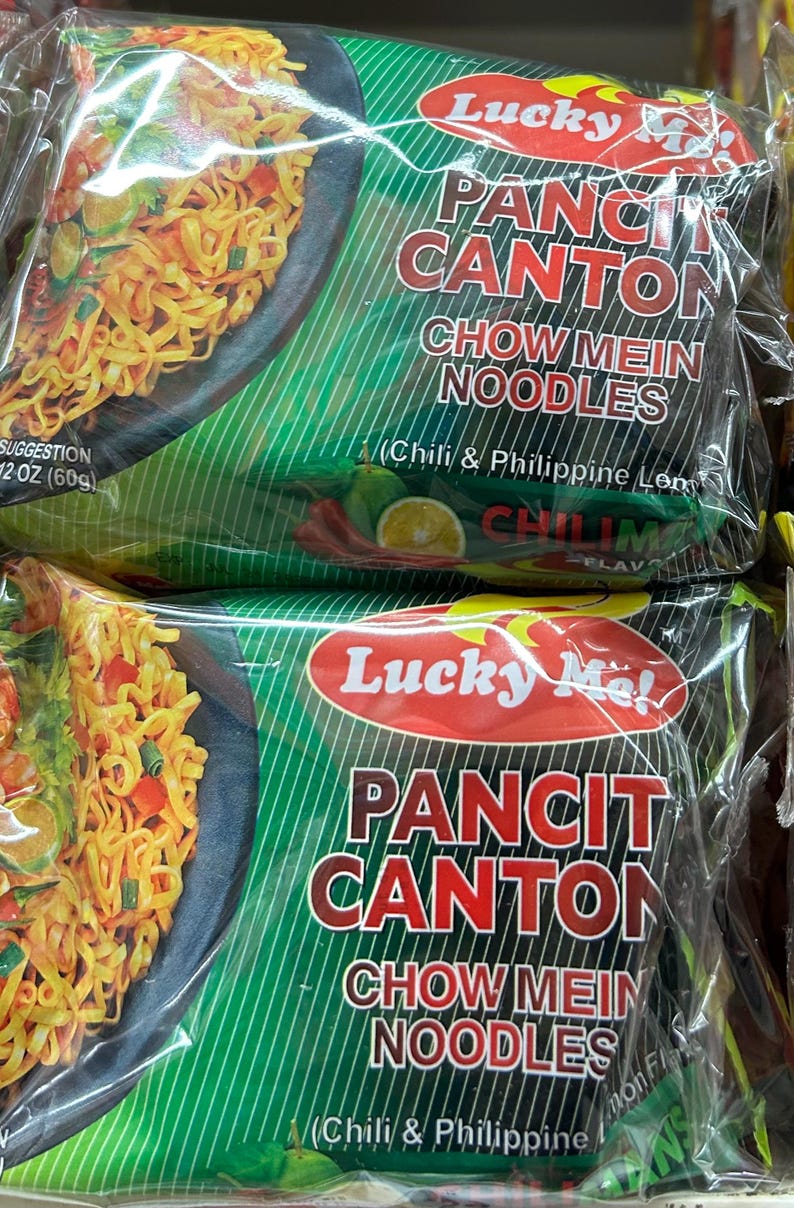 Lucky Me Pancit Canton (6 Pcs/pack) - Etsy
