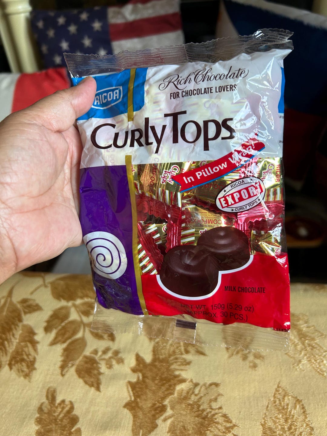 Pack of 6 ,12 of Philippine Curly Tops & Flat Tops Candy. - Etsy