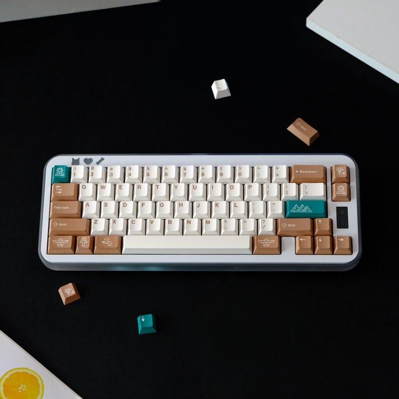 Retro Egyptian Keycap Set, 150 Key PBT Cherry Profile, Mechanical ...