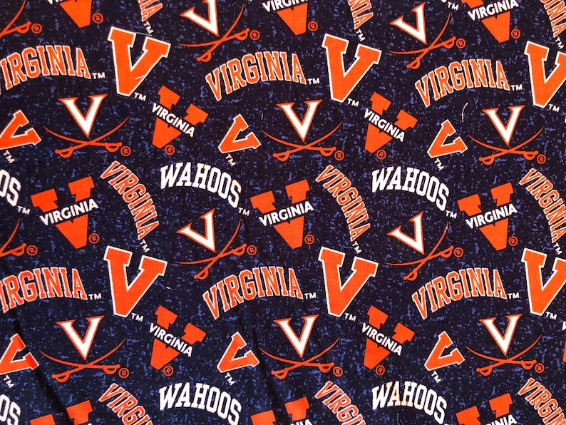 Adult UVA Cavalier Wahoos Washable Face Mask With Filter | Etsy