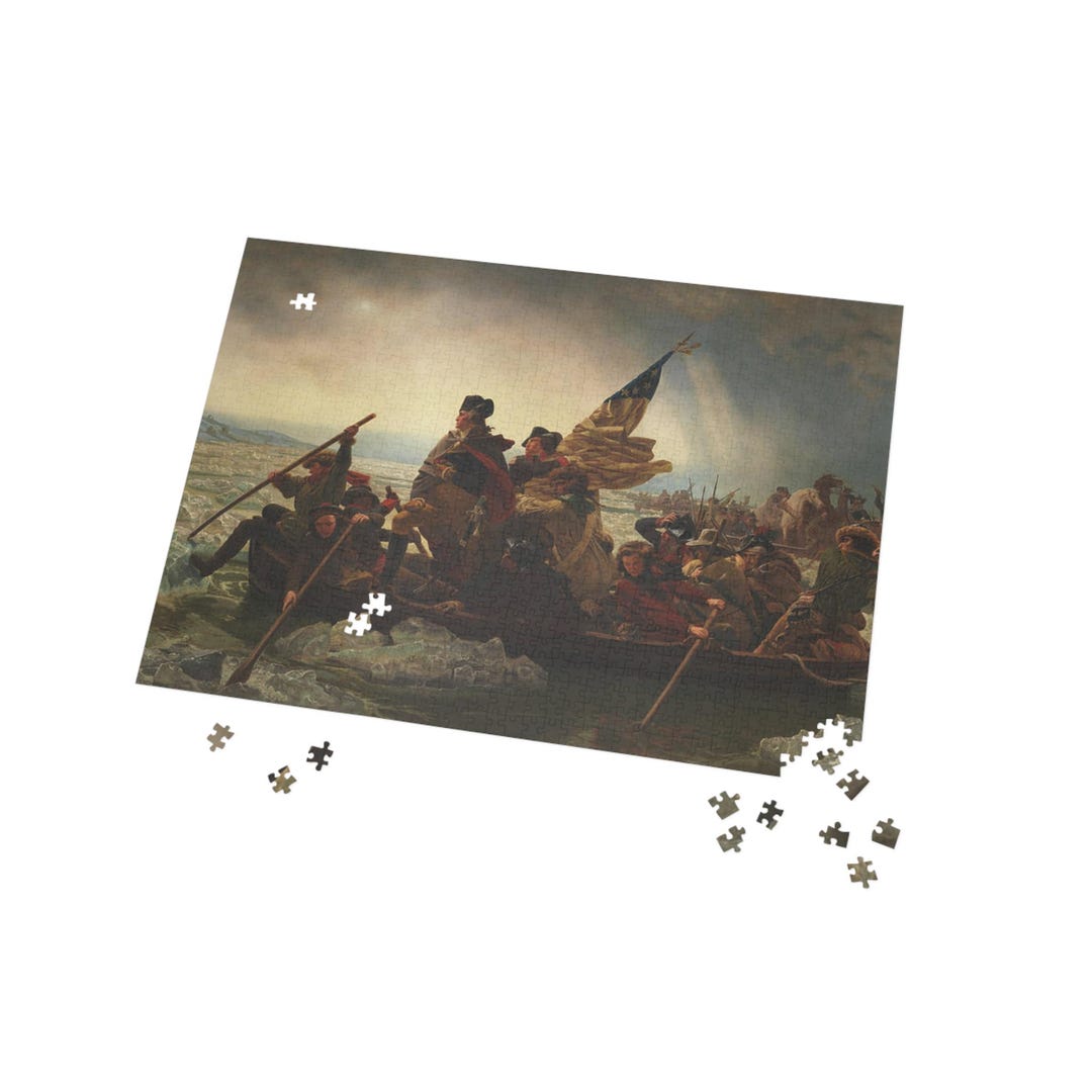 George Washington Crossing the Delaware Puzzle - 96, 252, 500, 1000 ...