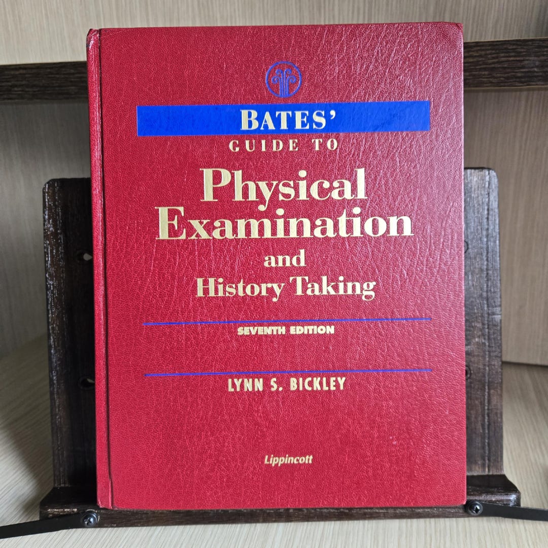 Bates' Guide to Physical Examination: 1999 Medical Textbook - Etsy