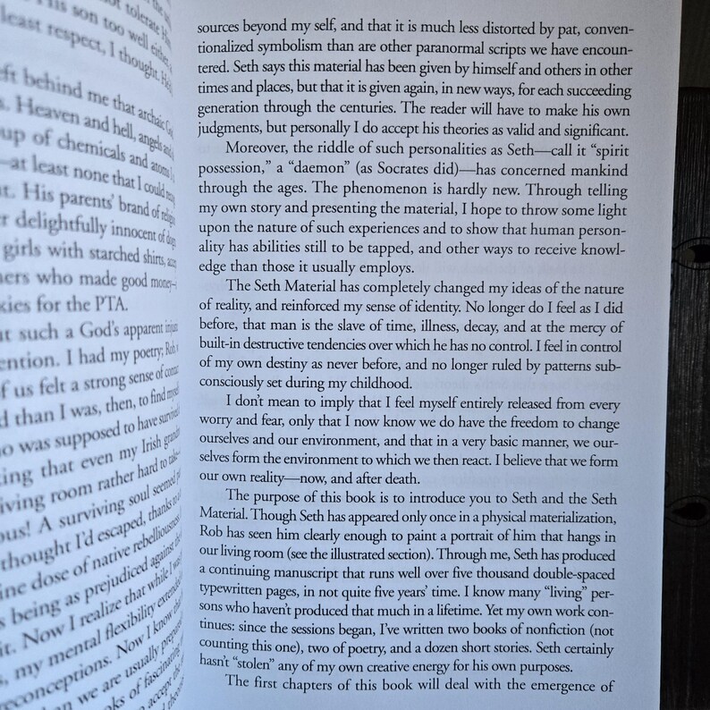 The Seth Material by Jane Roberts (2001) – New Age Classic on ...