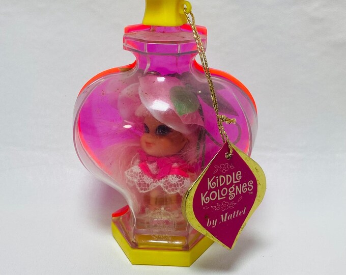 Vintage Mattel Toy Liddle Kiddle Kologne Apple Blossom Doll in Bottle - Etsy