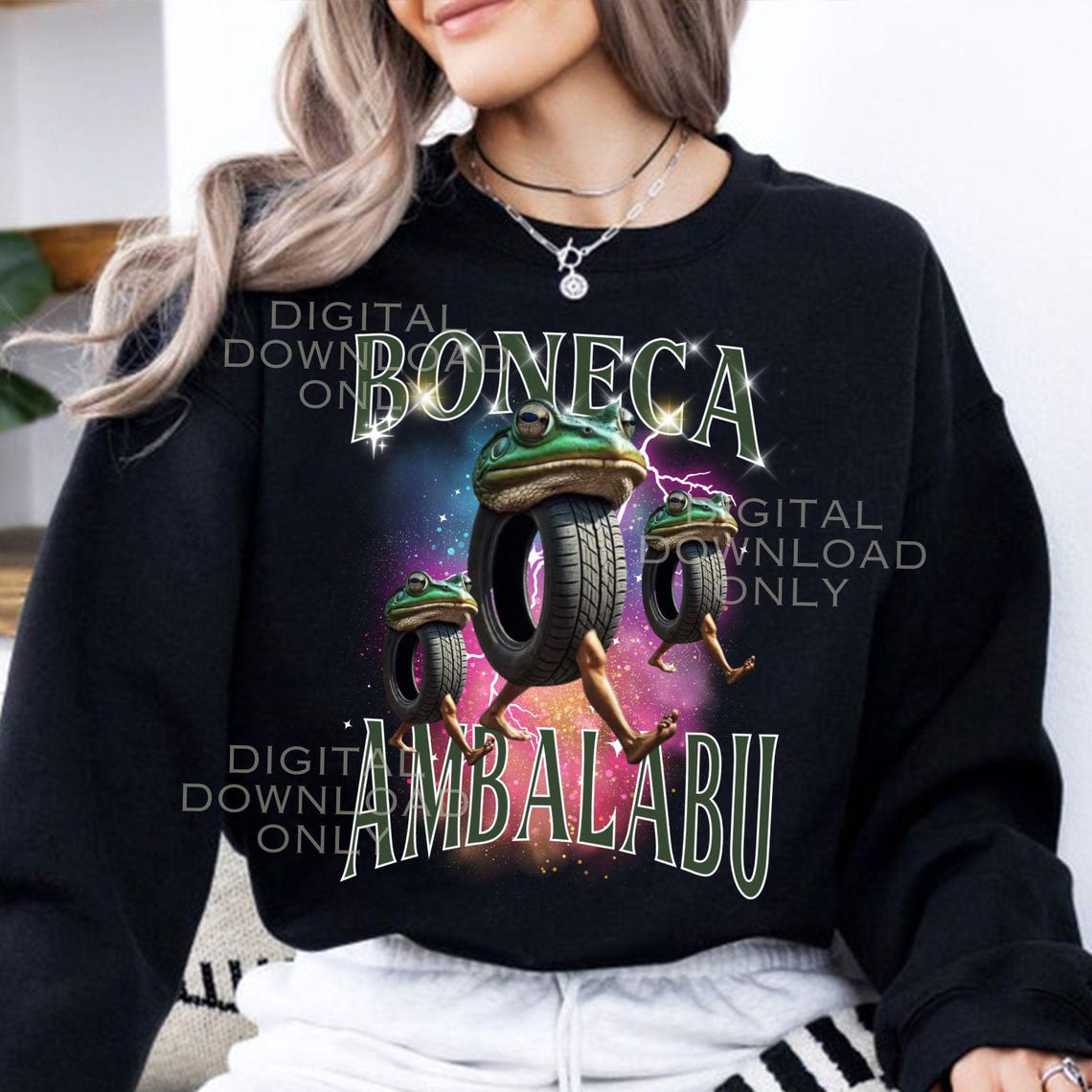 Funny Boneca Ambalabu Png, Brain Rot Svg, Silly Frog Meme Sublimations ...