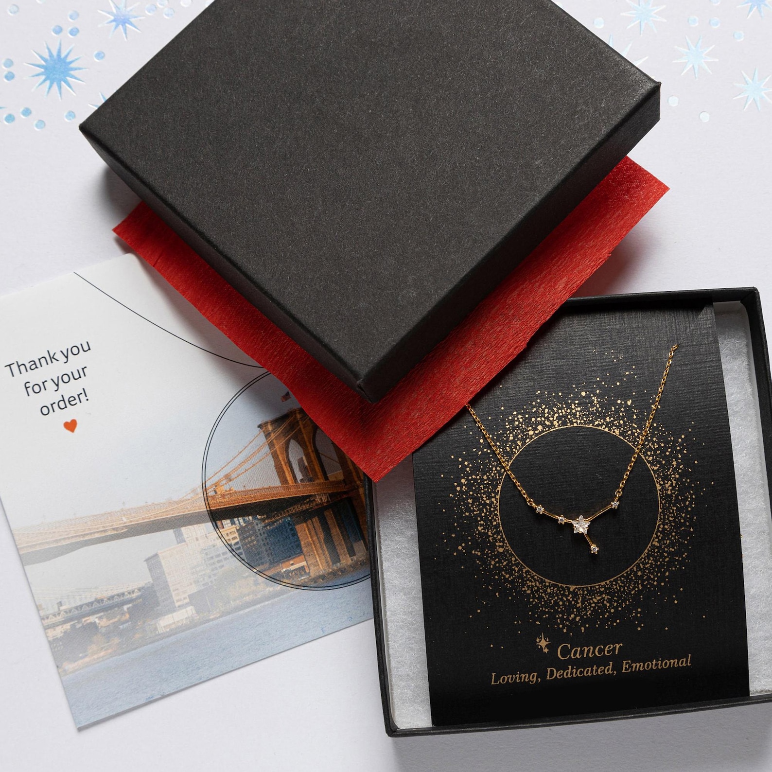 Taurus Constellation Necklace With Crystals, Celestial Jewelry, Taurus ...