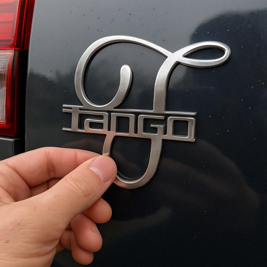 Personalized 3D Metal Car Emblems, Customized Name Badge for Car Truck ...