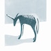 Little Grey Donkey A3 Poster-print From a Linocut - Etsy UK